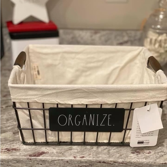 Rae Dunn | Kitchen | Rae Dunn Organize Basket | Poshmark